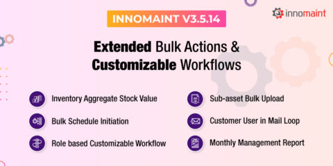 Extended Bulk Actions and Customizable Workflows | Innomaint